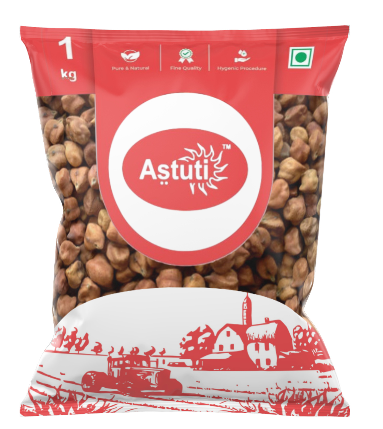 ASTUTI DESI KALA CHANA | 1KG | SORTEX, PREMIUM, FINE QUALITY – Evermate